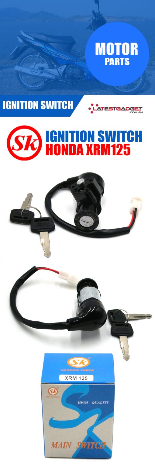 SK Ignition Switch With Keys For Honda XRM125 - LatestGadget