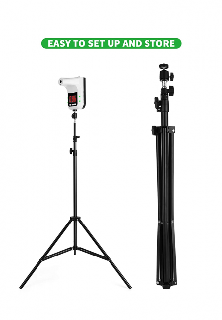 Universal 200cm Tripod Stand With 1/4" Mounting Screw for Light ...
