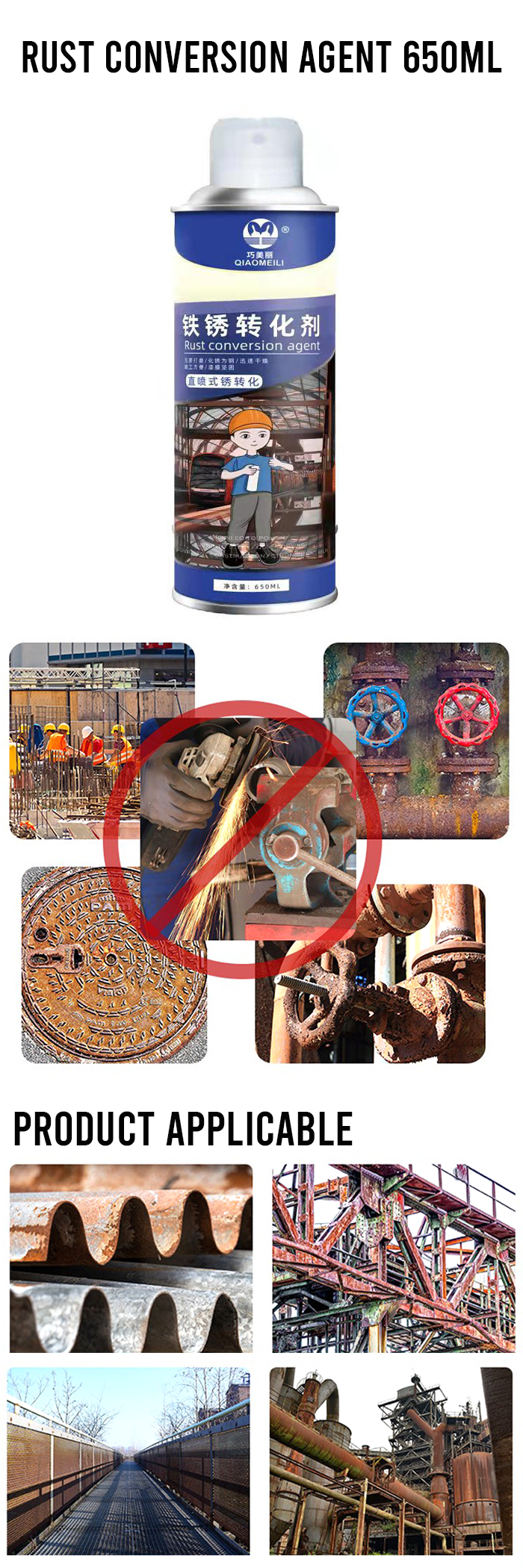 Rust Conversion Agent 650ml - LatestGadget