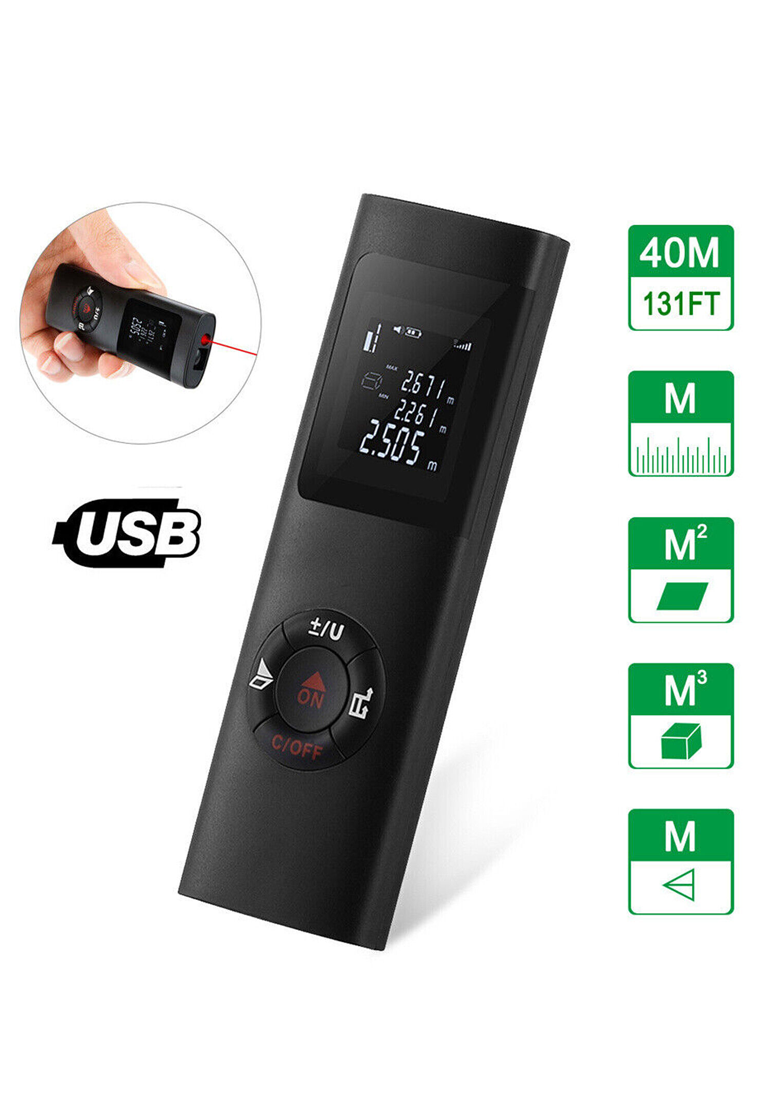Rechargeable Distance Meter 40 Meters – LatestGadget